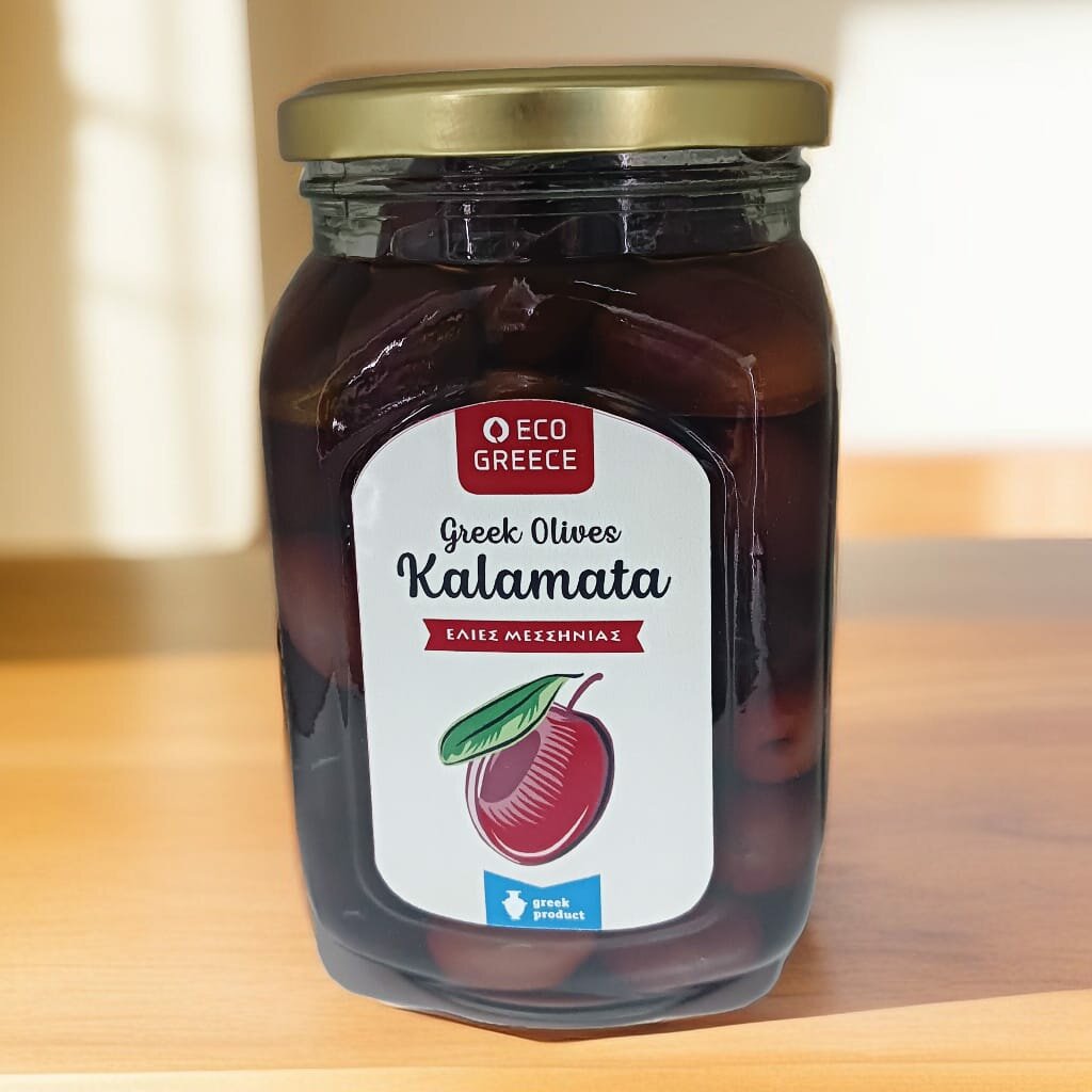 Оливки крупные Каламата Греция 750г