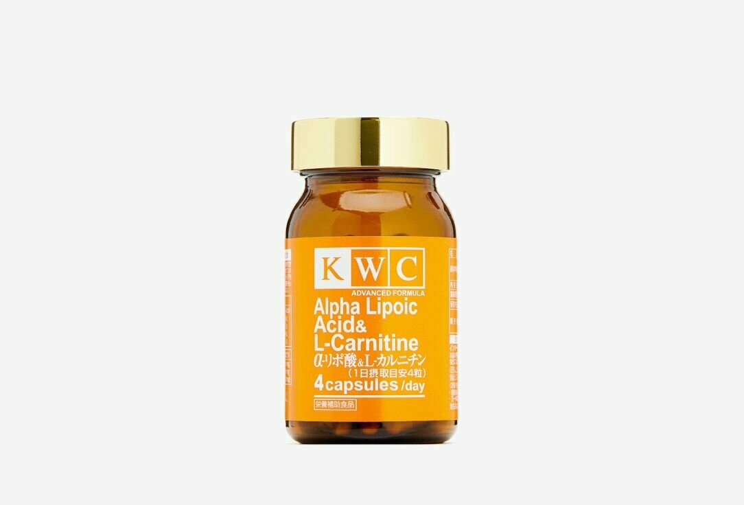Альфа-Липоевая кислота и L-карнитин KWC Alpha lipoic acid & L-Carnitine