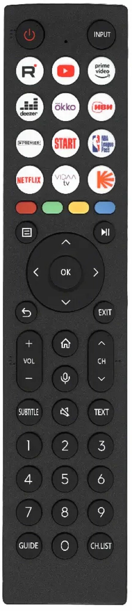 Пульт для Hisense ERF2P36H(0011) SMART TV с голосовым управлением