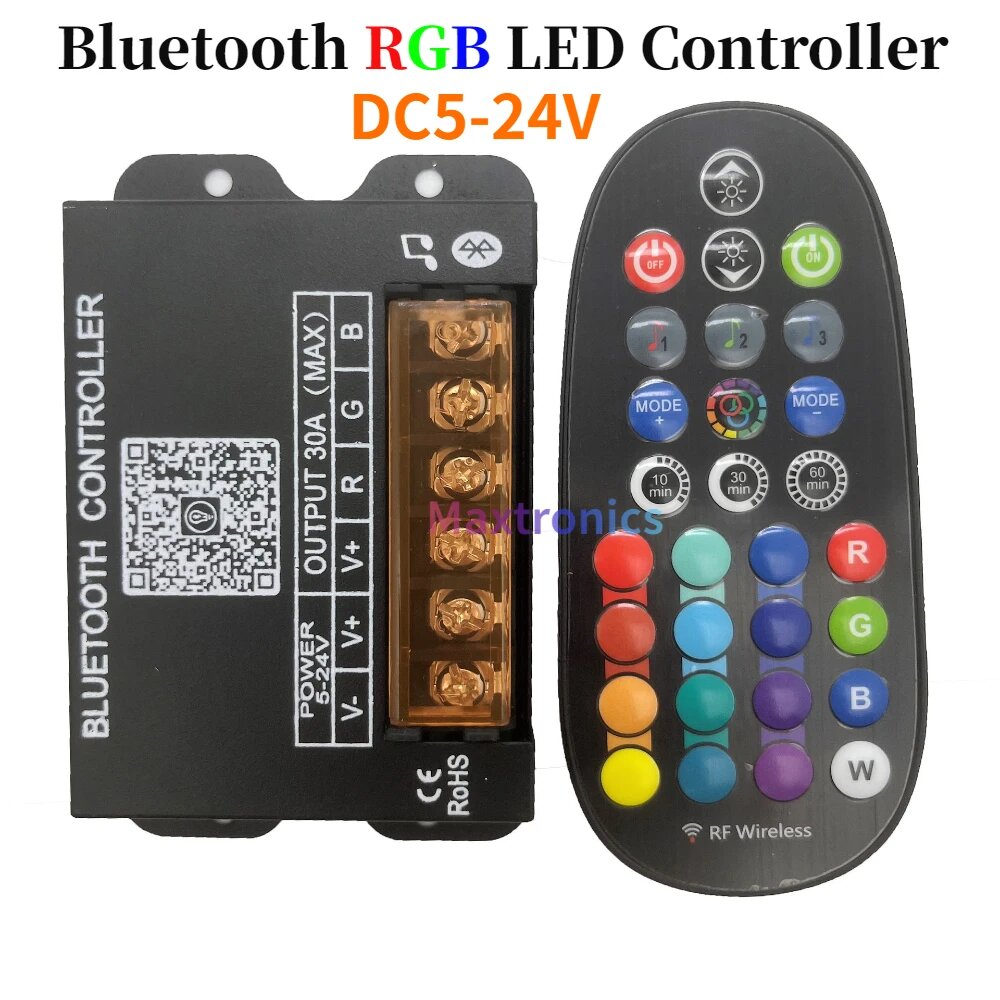 Bluetooth RGB контроллер SAGE LU MEI 30А