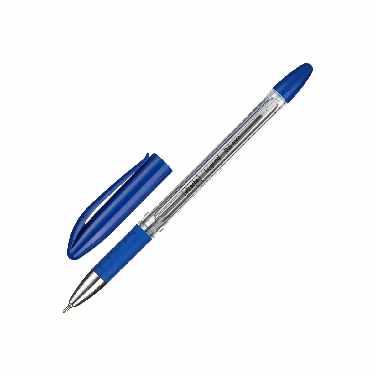 Ручка шариковая Attache Legend (0.5мм, синяя, масляная основа), 1шт.