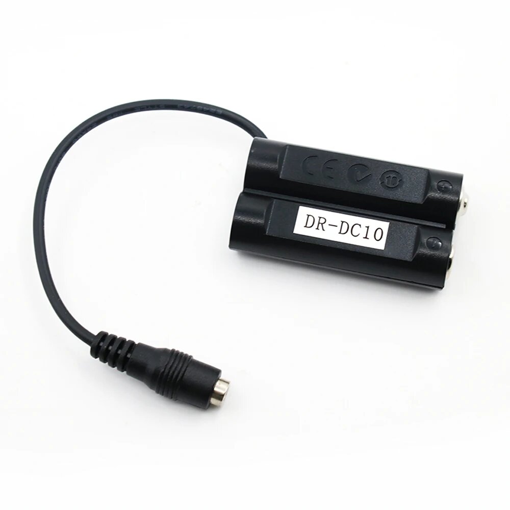 DR-DC10 DR DC10 DC Coupler AA-фиктивный аккумулятор для Canon PowerShot A1300 A1400 A800 A810 SX150 IS SX160 IS для адаптера питания камеры