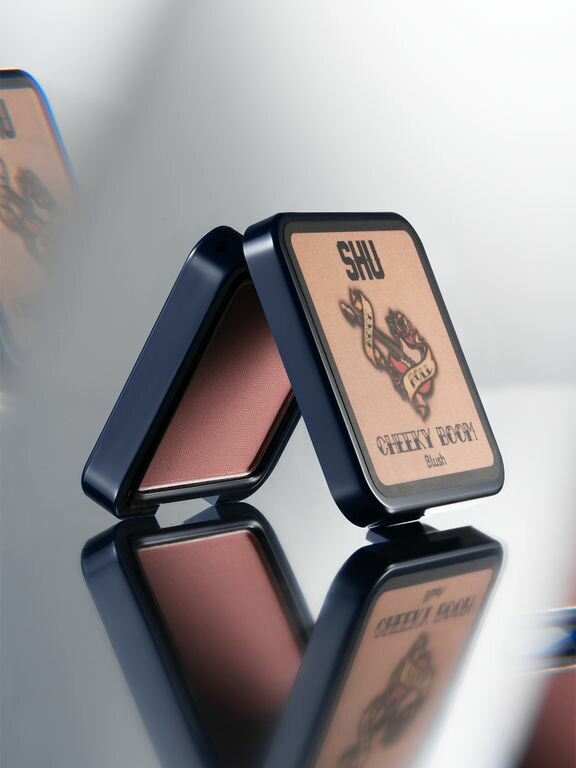 SHU Румяна компактные CHEEKY BOOM 38 романтичный розовый цветочек