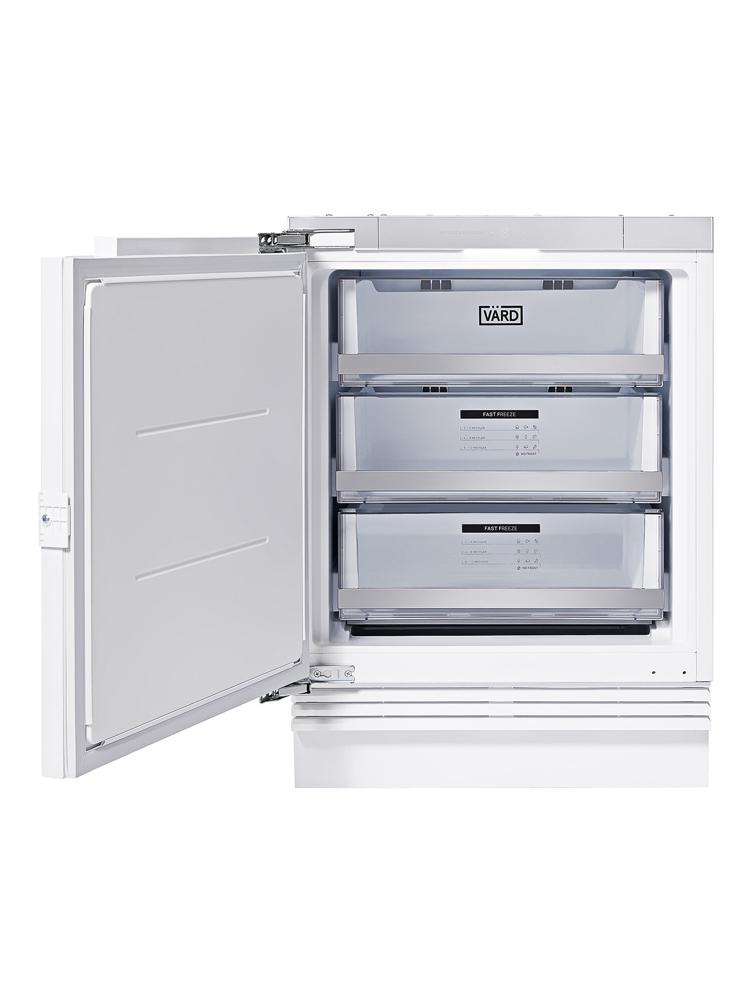 Встраиваемая морозильная камера VARD VFI82NI/ Встраиваемый морозильник / Встраиваемая морозилка под столешницу