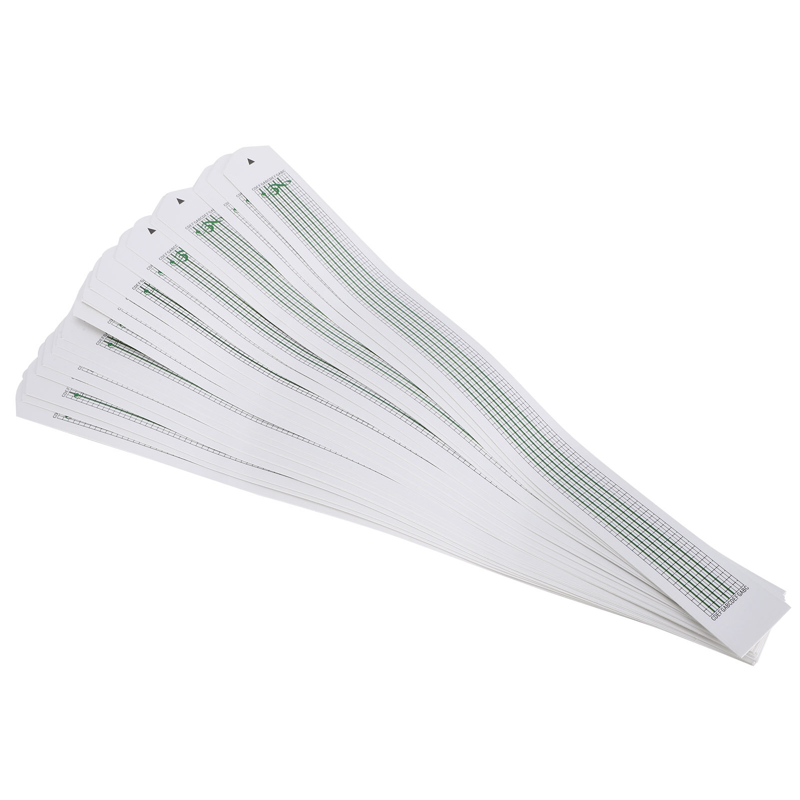 30pcs музыкальная коробка Пополнить пустую бумагу DIY Композиция 15 нота