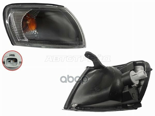 Габарит Toyota Caldina (T190) 92-02 / Carina E 92-98 / Corona (T190) 92-96 (Справа/ Чёрный) Sat арт. ST-212-1580BR