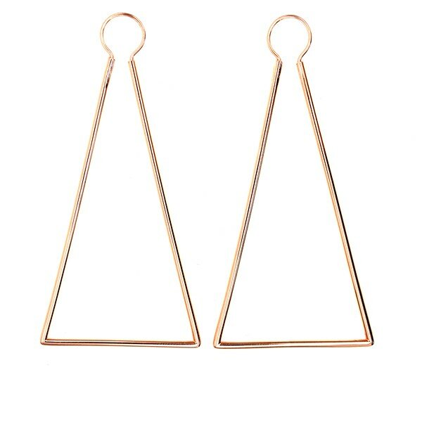 Серьги конго, серебро, 925 проба