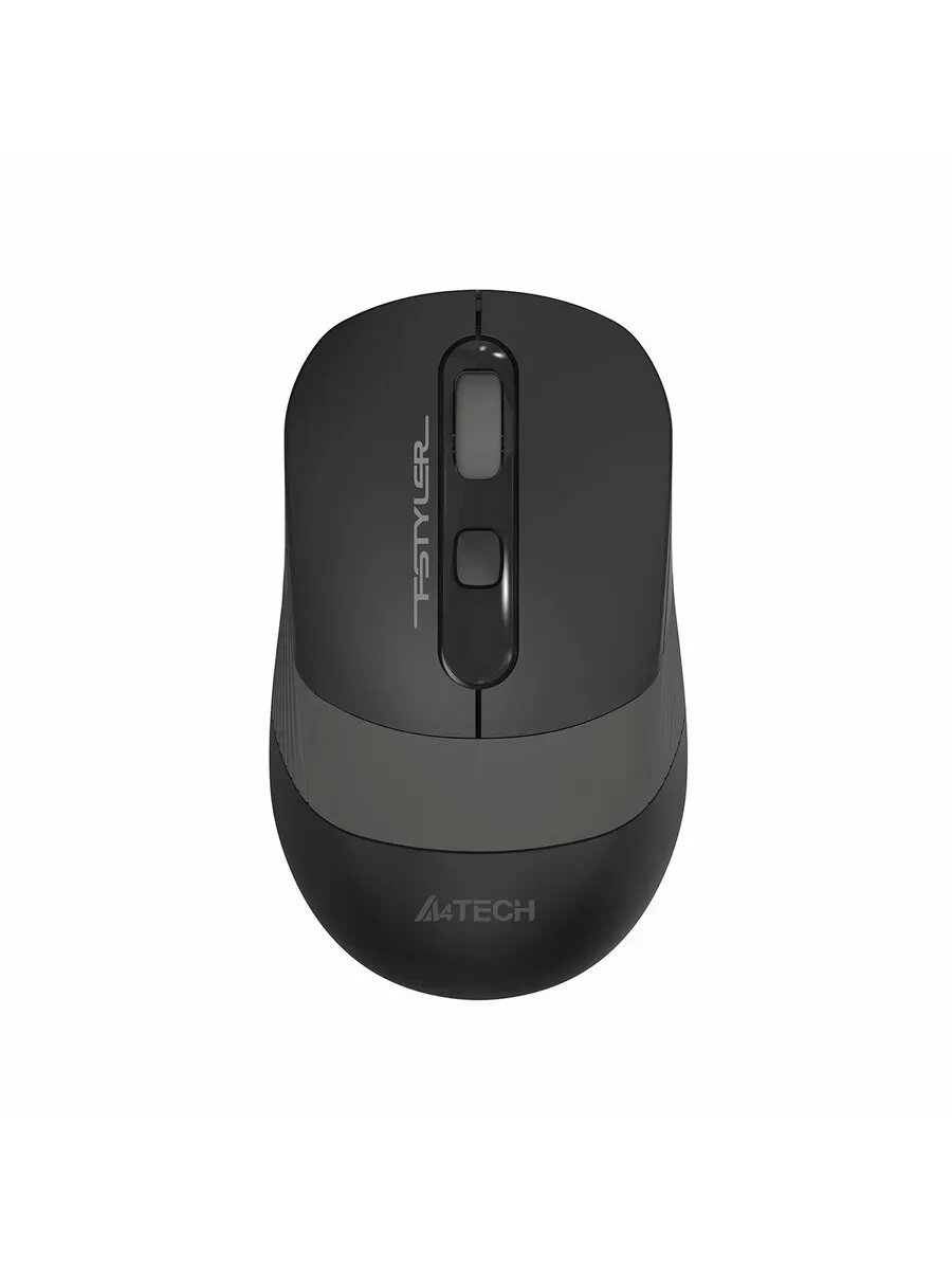 Мышь беспроводная с бесшумным кликом, USB, 4 кнопки