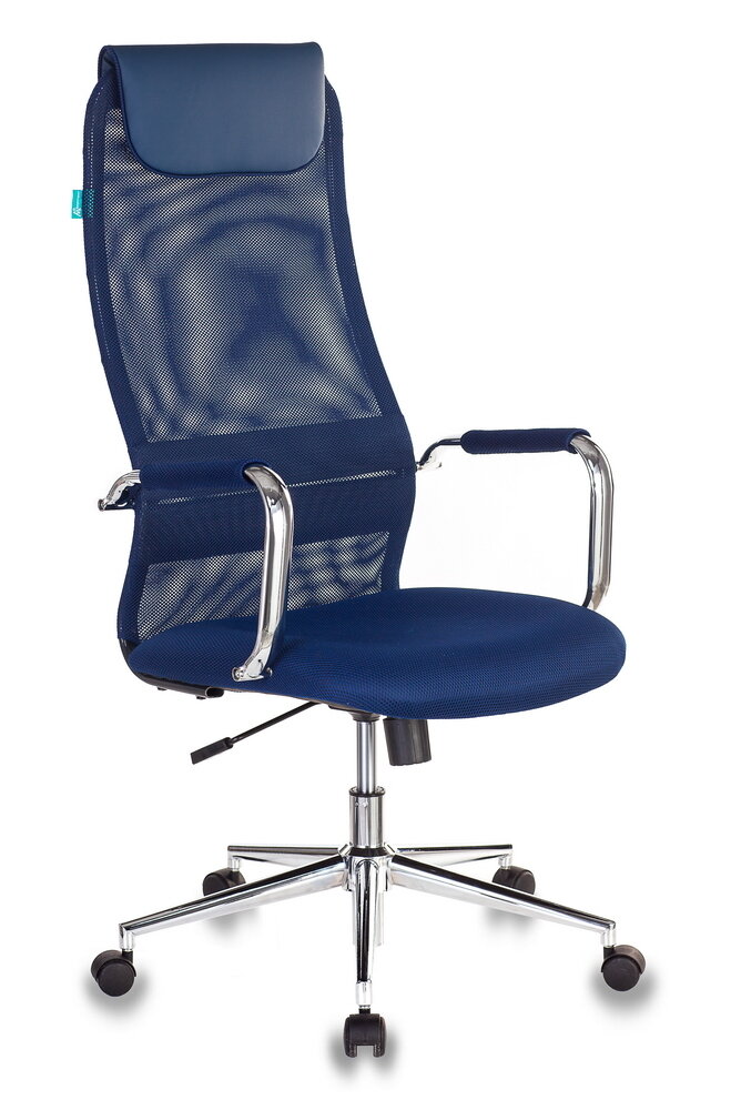 Кресло руководителя Бюрократ KB-9N синий