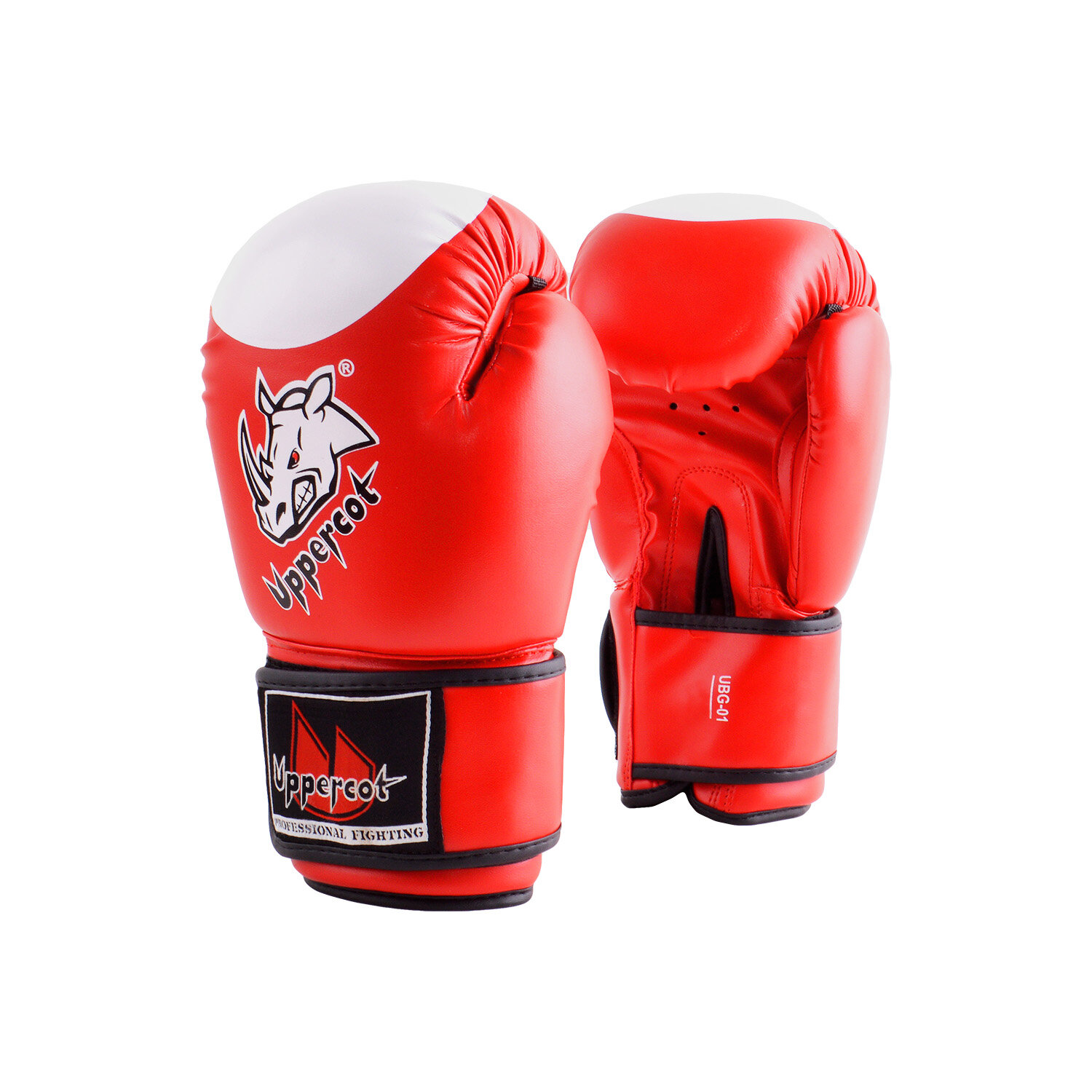 Боксерские перчатки Roomaif Ubg-01 Dx красные размер 2 oz