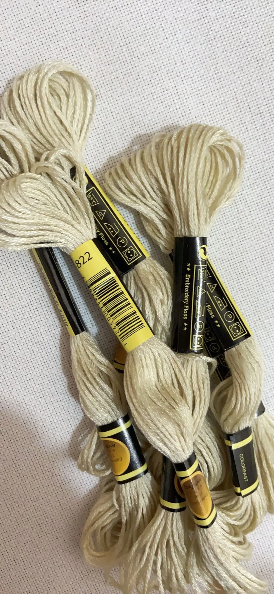 10PCS/LOL Set Cross Stitch Thread Embroidery Floss For Beginners DIY No Repeat Rainbow DMC CODE 869