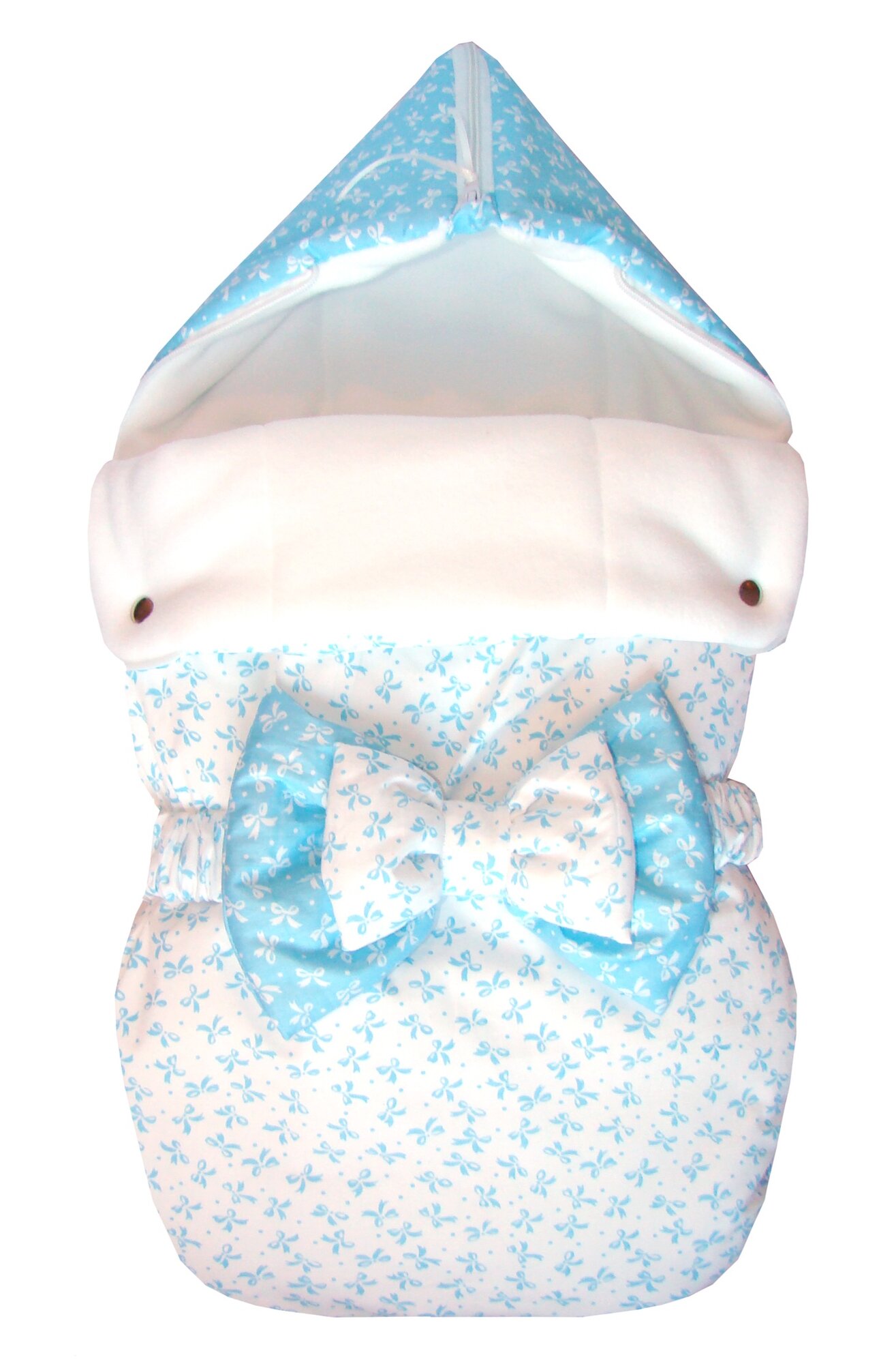 Конверт на выписку JustCute "Ромео", бел. лето