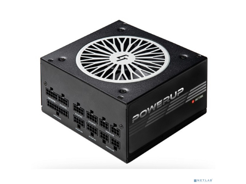 Блок питания CHIEFTRONIC PowerUp GPX-850FC (ATX 2.3, 850W, 80 PLUS GOLD, Active PFC, 120mm fan, Full Cable Management, LLC design) Retail