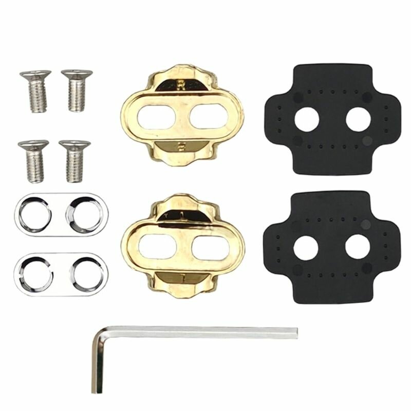 Набор шипов и педалей для горного велосипеда с винтами, инструментом и адаптером SPD