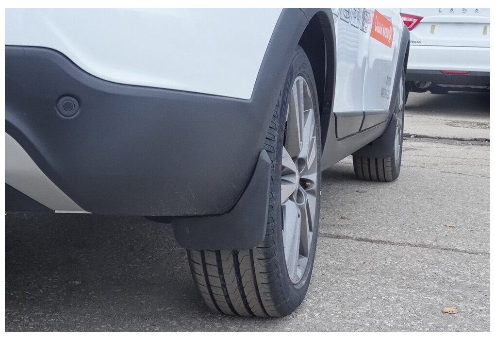 Для Lada Vesta (Лада Веста) Cross задние увеличенные брызговики Гард GARD-ULVCROSSZ
