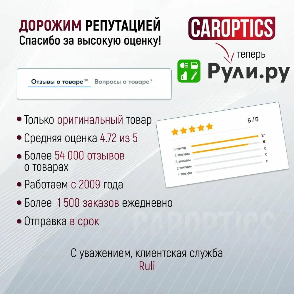 Фары автомобильные — фото 1