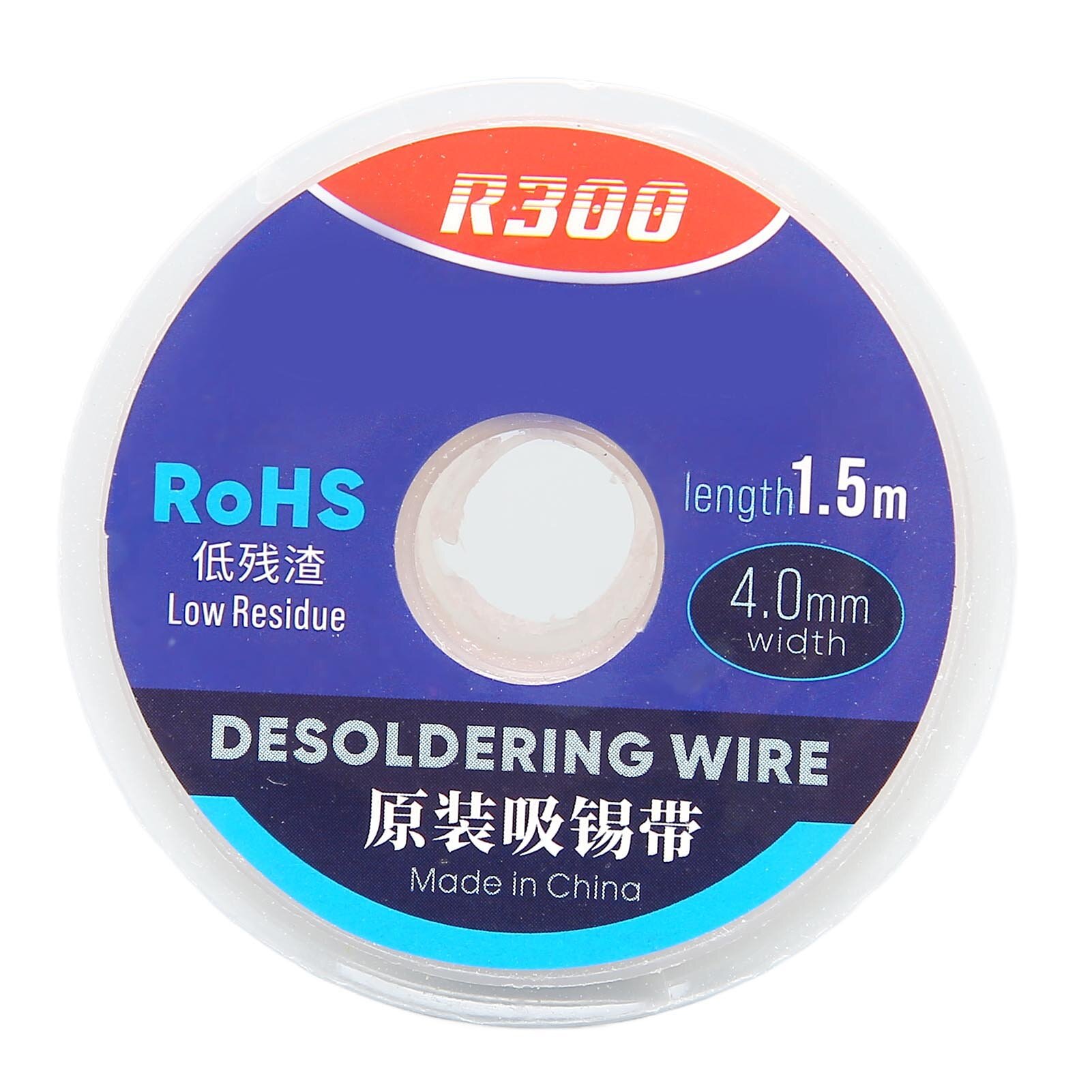 Провод для распайки, быстрая теплопроводность, мощная очистка, экологический медный припой для электронной печатной платы 1,5 м 4 мм