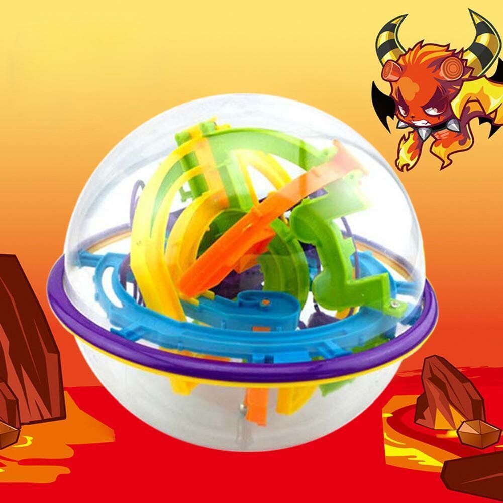 3 Dimensional Puzzle Brain Training Game Toy Educational Gift for Kid Children