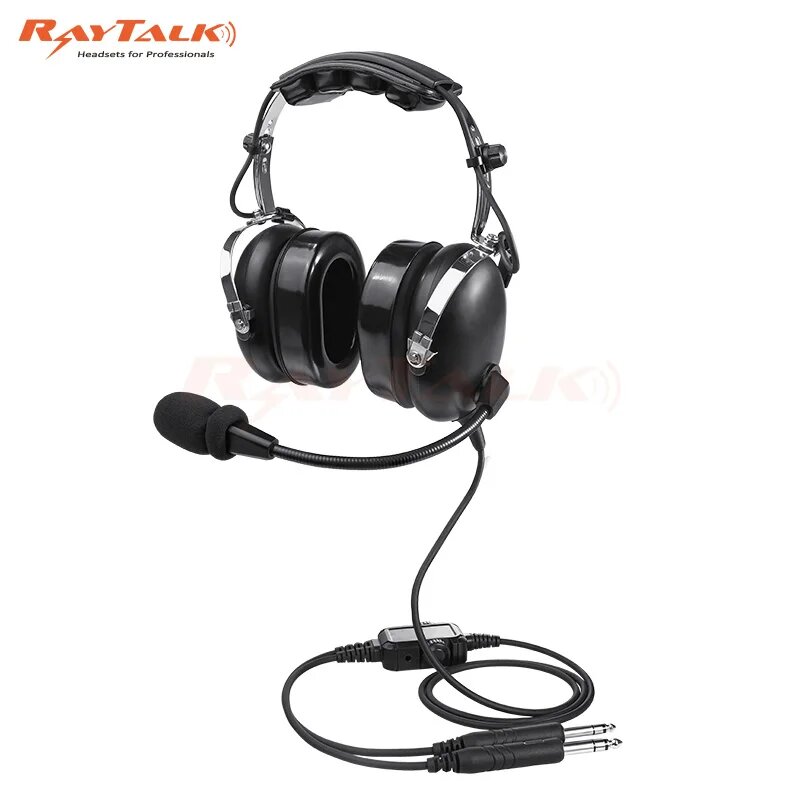 Авиационная гарнитура Raytalk черного цвета