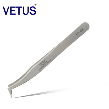 Пинцет VETUS 6A-SA для наращивания ресниц