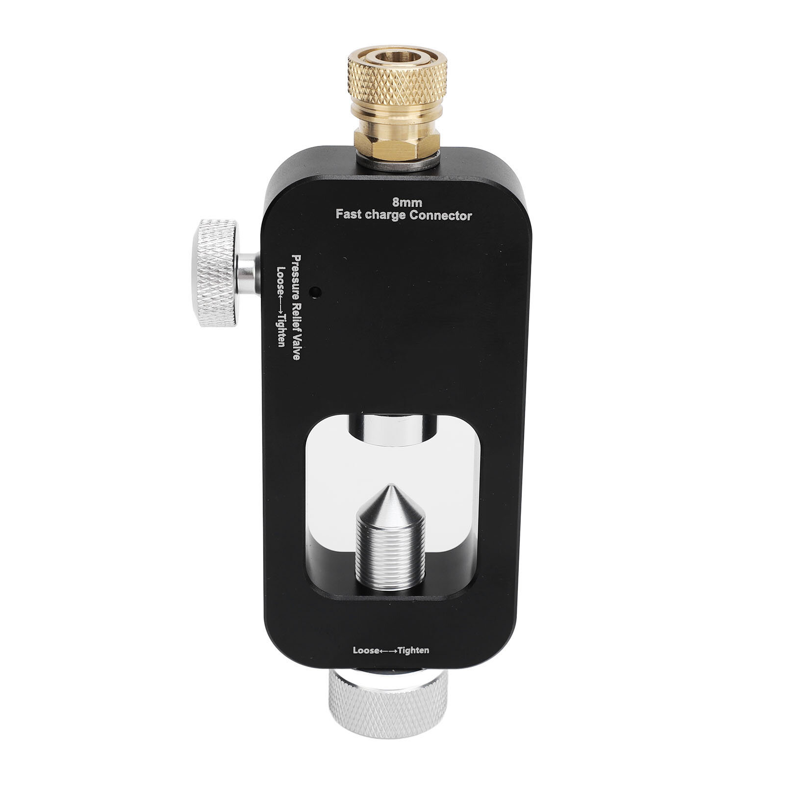 Адаптер для заправки кислородного баллона из нержавеющей стали и алюминиевого сплава, 8 мм, G5/8, для дайвинга.