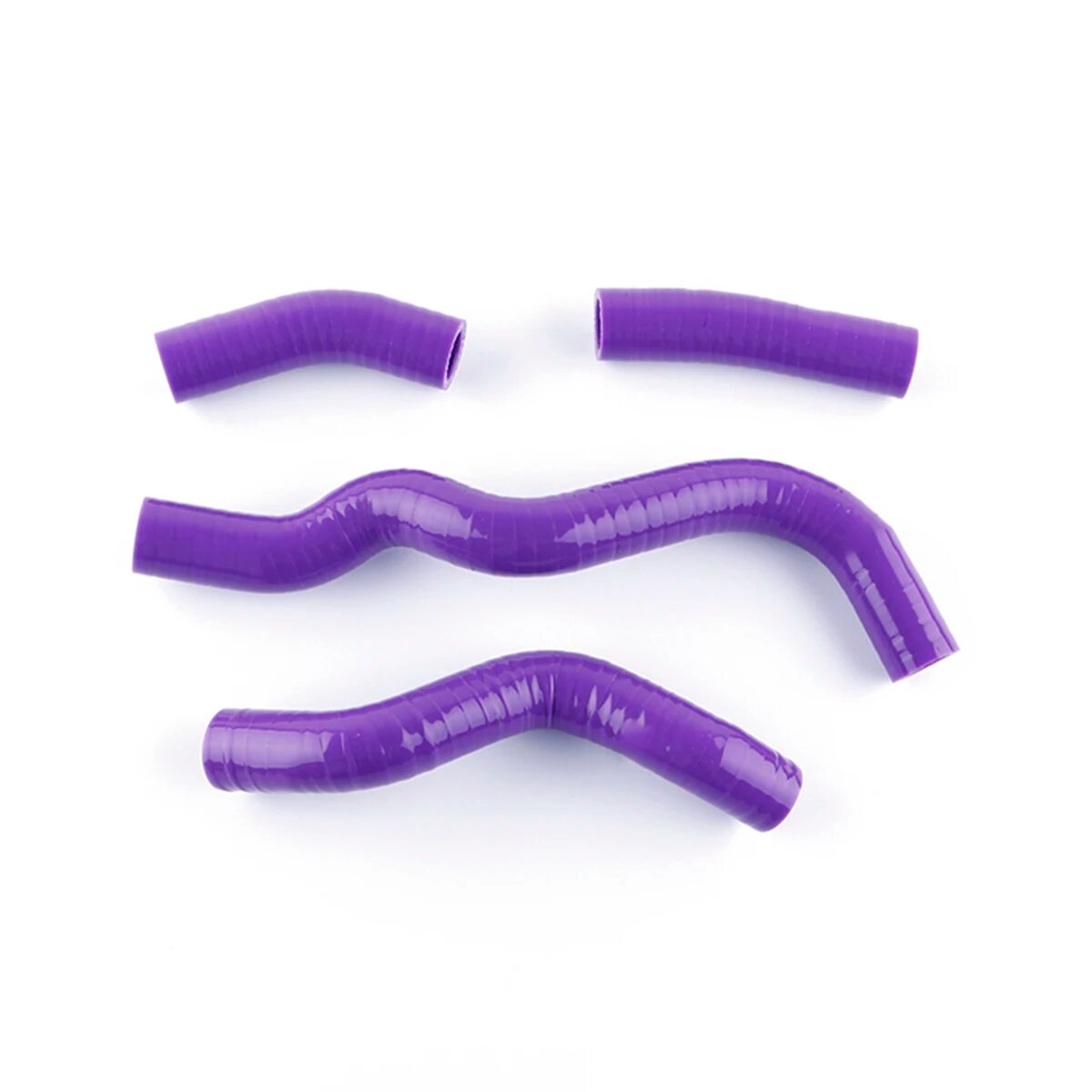 Для мотоцикла Kawasaki KLX300 KLX 300 1997-2007 годов, силиконовый радиатор, трубка охлаждающей жидкости, комплект шлангов Фиолетовый, фиолетовый
