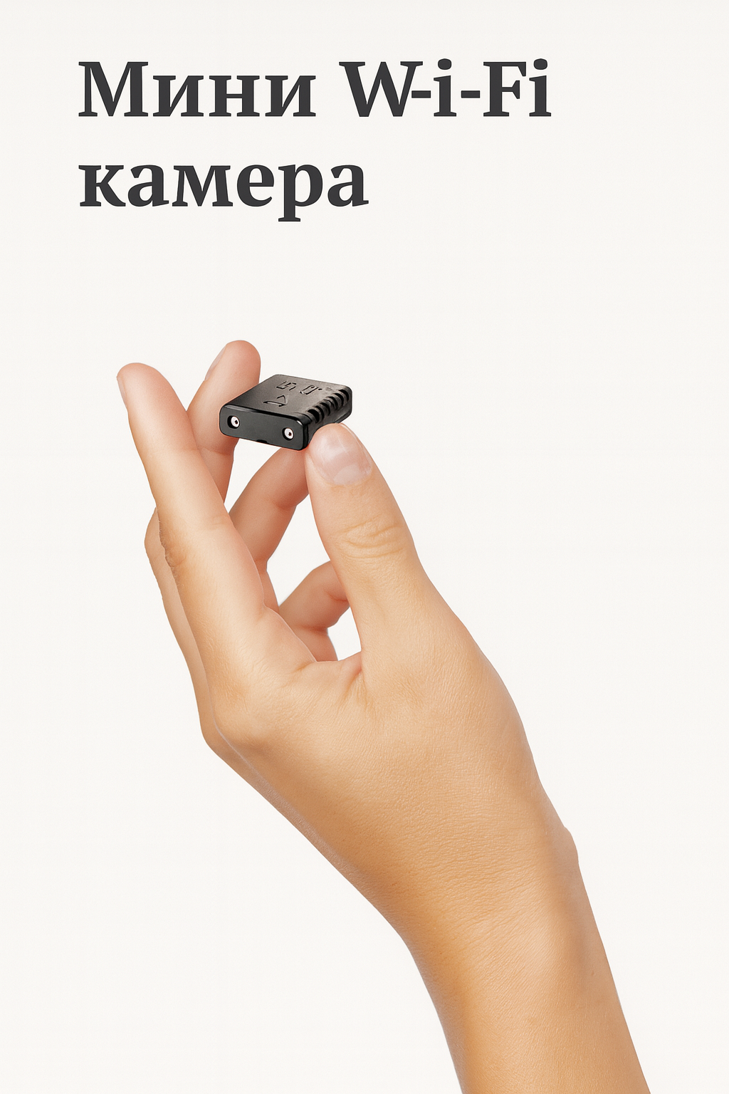 Мини Wi-Fi камера с удалённым доступом в мобильном приложении и ИК подсветкой