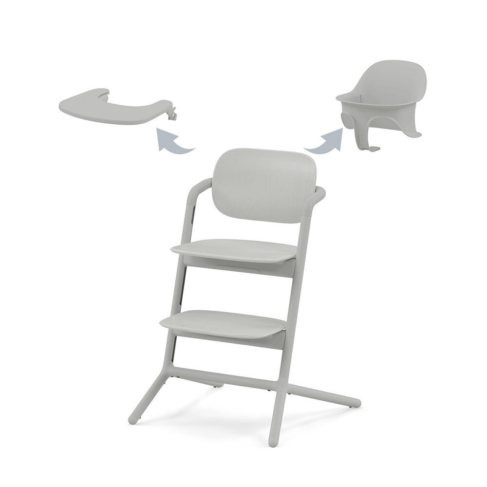Стульчик для кормления Cybex Lemo, многофункциональный 3 в 1 , для детей от 6 мес suede grey