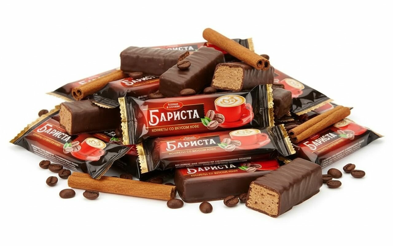 Конфеты Бариста 1,0 кг. ООО"Сладуница"
