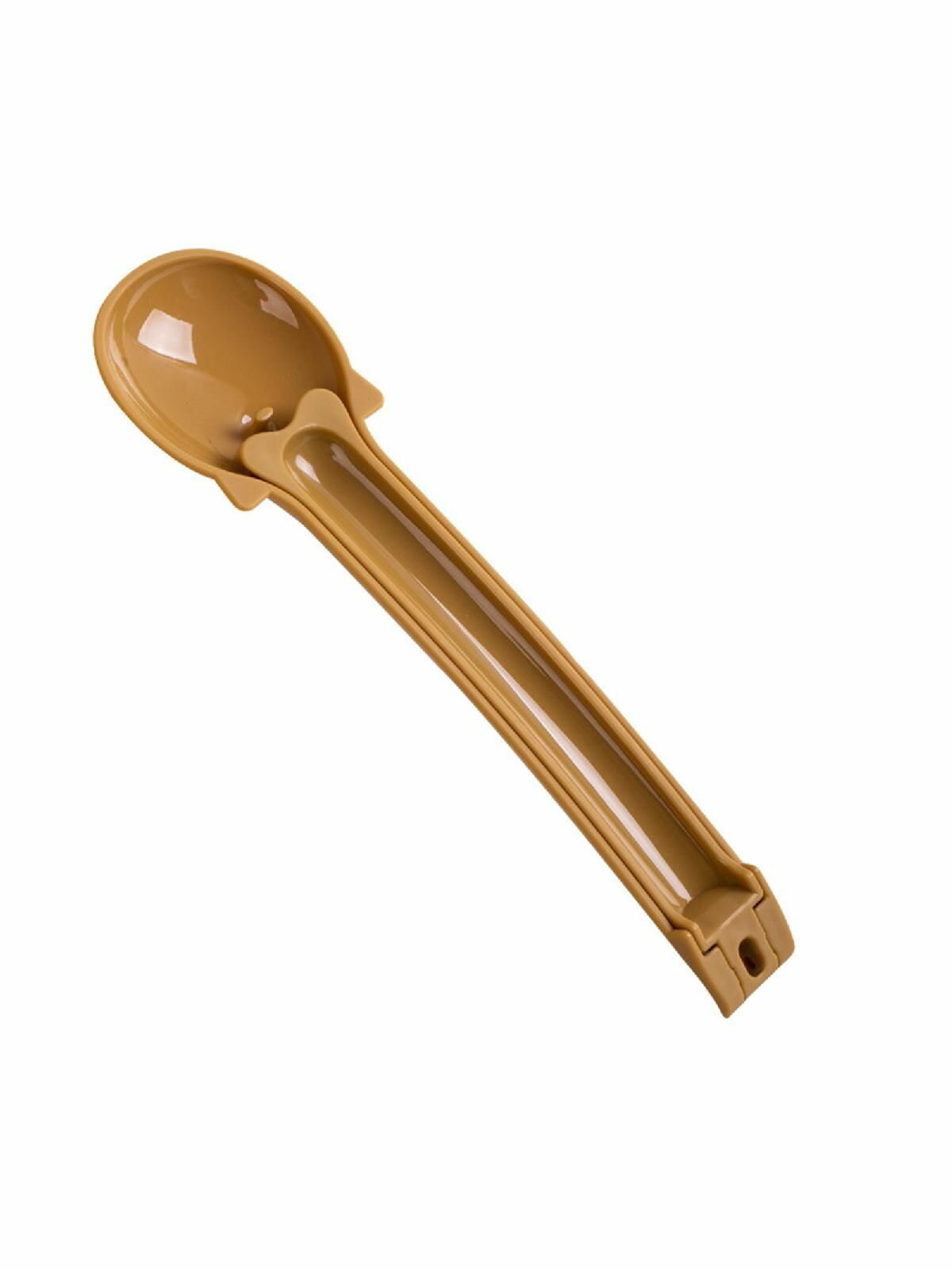 Кормушка для животных, Ложка для кормления кошек и домашних животных -коричневая