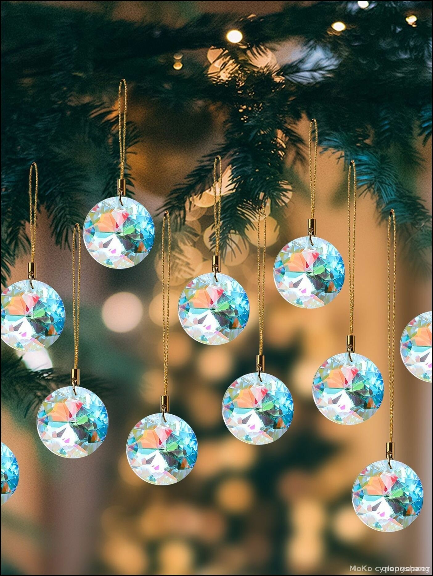 Эксклюзивный комплект новогодних игрушек