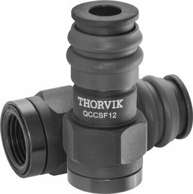 Муфта БРС европейского типа с внутренней резьбовой частью BSPT 1/2" Thorvik QCCSF12
