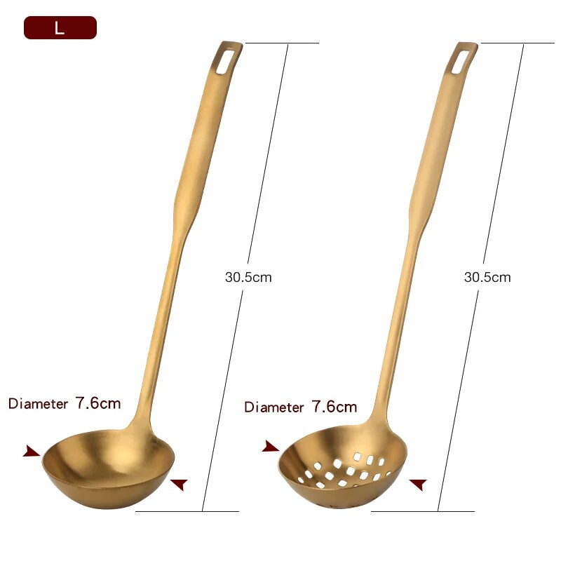 Набор кухонных инструментов из нержавеющей стали Buyer Star 2 шт, Big Set