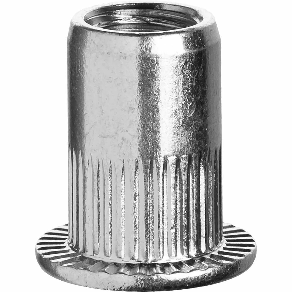 Заклепки резьбовые с насечками ЗУБР М12, станд. бортик, 10 шт.