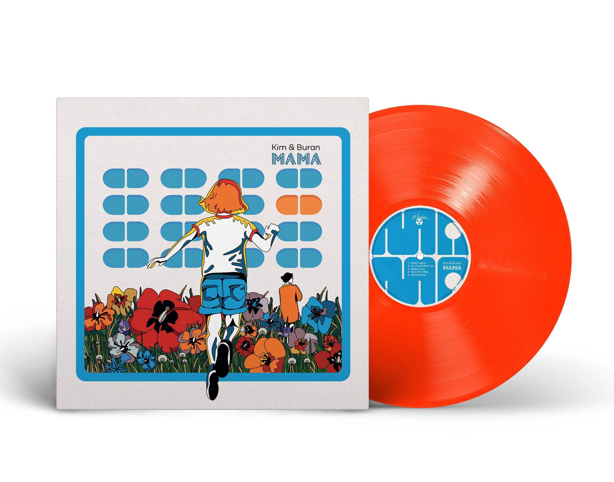 Виниловая пластинка: Kim & Buran - "Mama" (2025) Limited Orange Vinyl