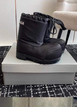 2025 осень-зима, новый стиль, мужские и женские зимние ботинки с завязками на талии, с толстой подошвой, уродливые, милые, теплые, увеличивающие рост, хлопковые ботинки