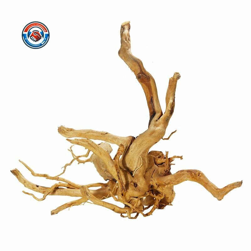 Натуральная коряга сакура для аквариума и террариума, безопасное укрытие для рыб и рептилий, декоративный аквариумный пейзаж