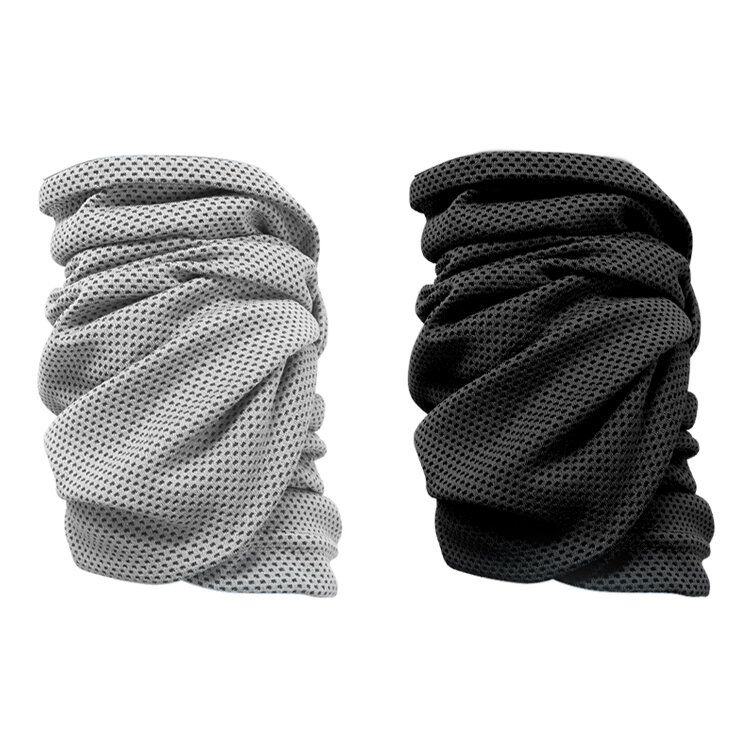 Напульсники и повязка на голову NAILEKESI, Gray + Black (two)