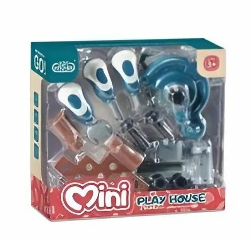Игра "Набор строительных инструментов", 12 предметов