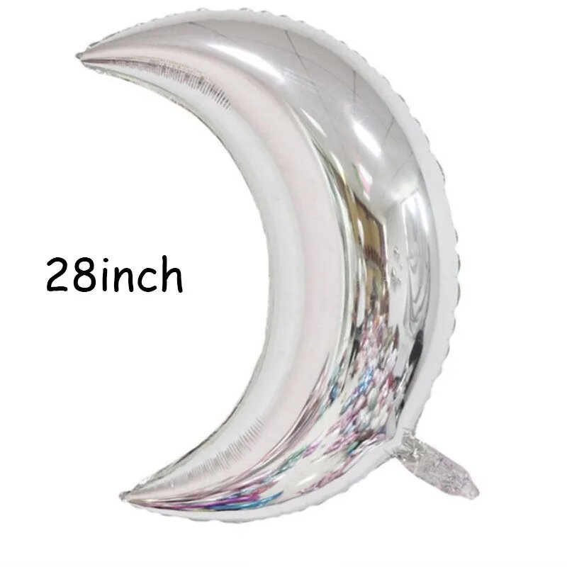 Космические шары 3D Астронавт Серебряный, moon