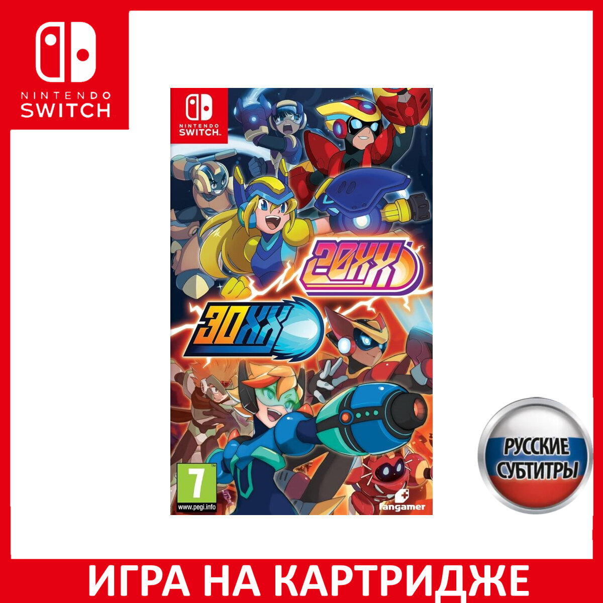 Игра 20XX/30XX Switch Русская Версия Картридж на Nintendo Switch