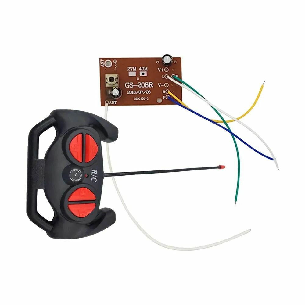 Приемная плата и пульт дистанционного управления для радиоуправляемых моделей 40 МГц, схема для игрушечных автомобилей