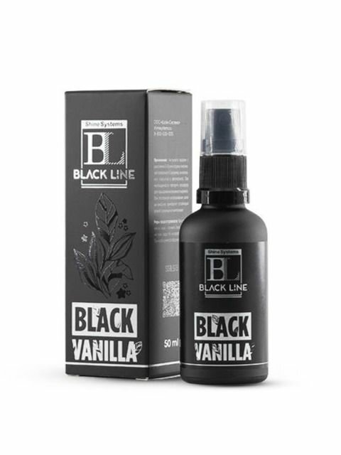 Ароматизатор для авто и дома Shine Systems Black Line Black Vanilla 50 мл
