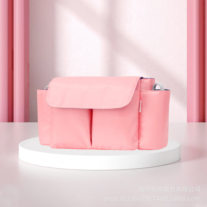 2026 Новейшая сумка для коляски, сумка для детской коляски, подвесная сумка, сумка для хранения коляски с высоким обзором, сумка для мамы, большая вместимость, водонепроницаемые аксессуары