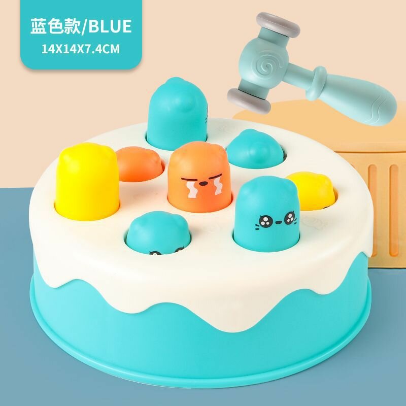 Игрушка для детей "Кейк Вак-А-Мол" Большой детский молоток Игровая машина Обучающая для малышей 1-2 лет Девочка Мальчик