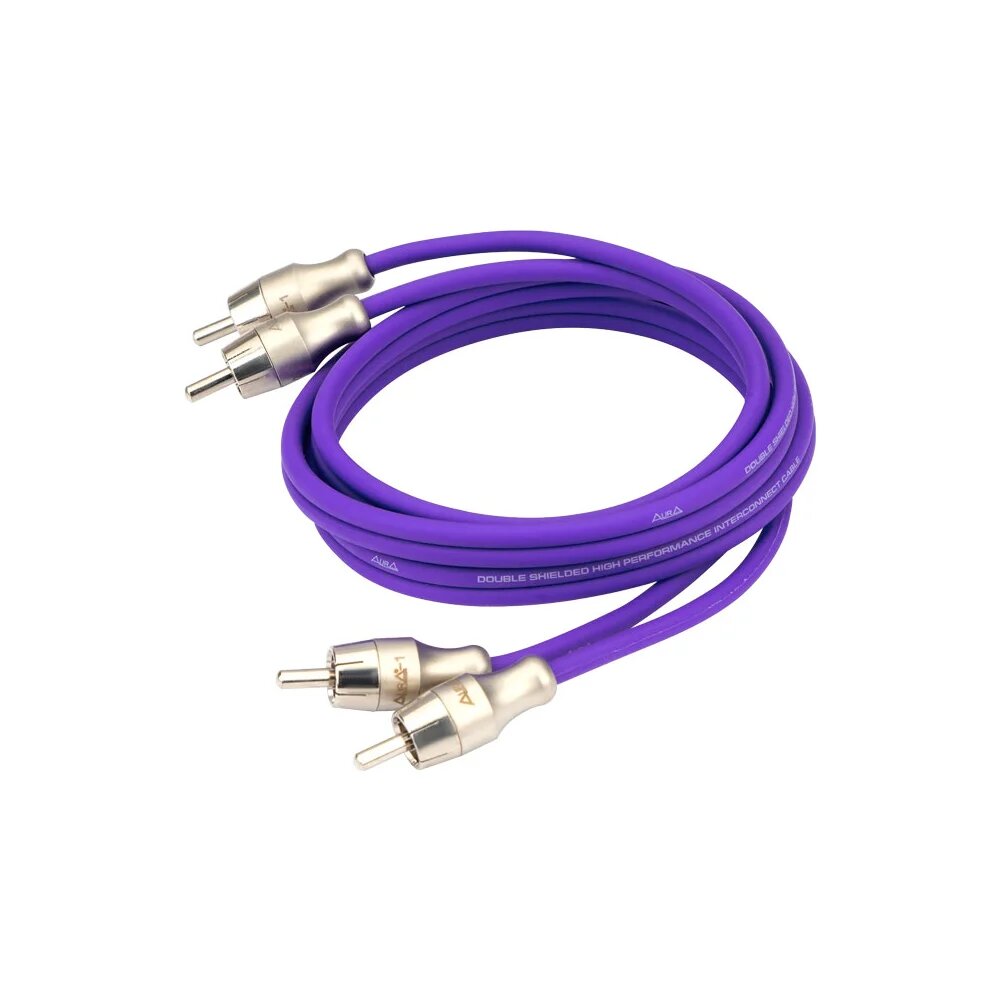 Кабель RCA AurA 1 метр, 2 канала, бескислородная медь OFC, двойной экран RCA-B210MKII