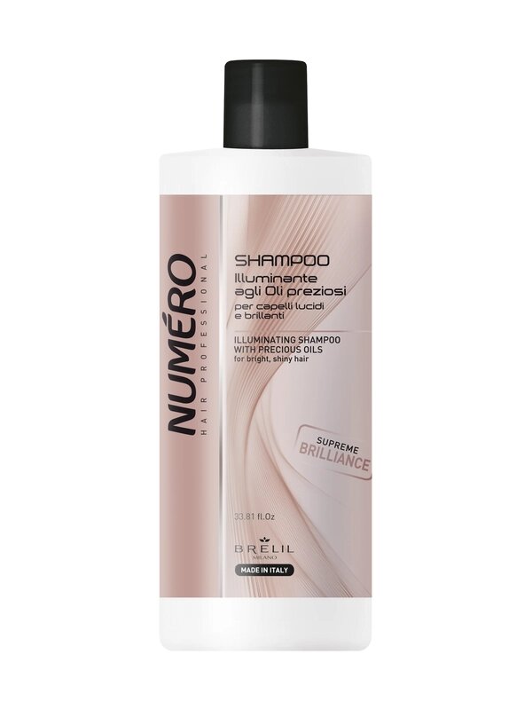 Brelil Numero Шампунь для волос, для придания бриллиантового блеска 1000 мл