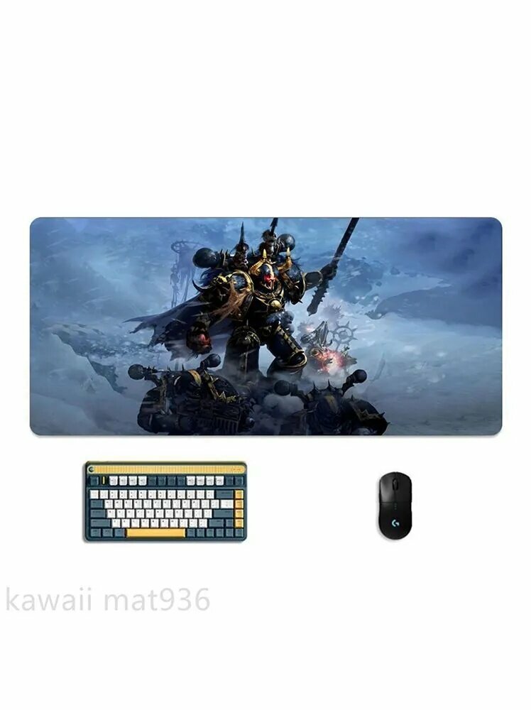 Warhammer 40K Коврик для мышки, XXL, черный матовый, шоколадный