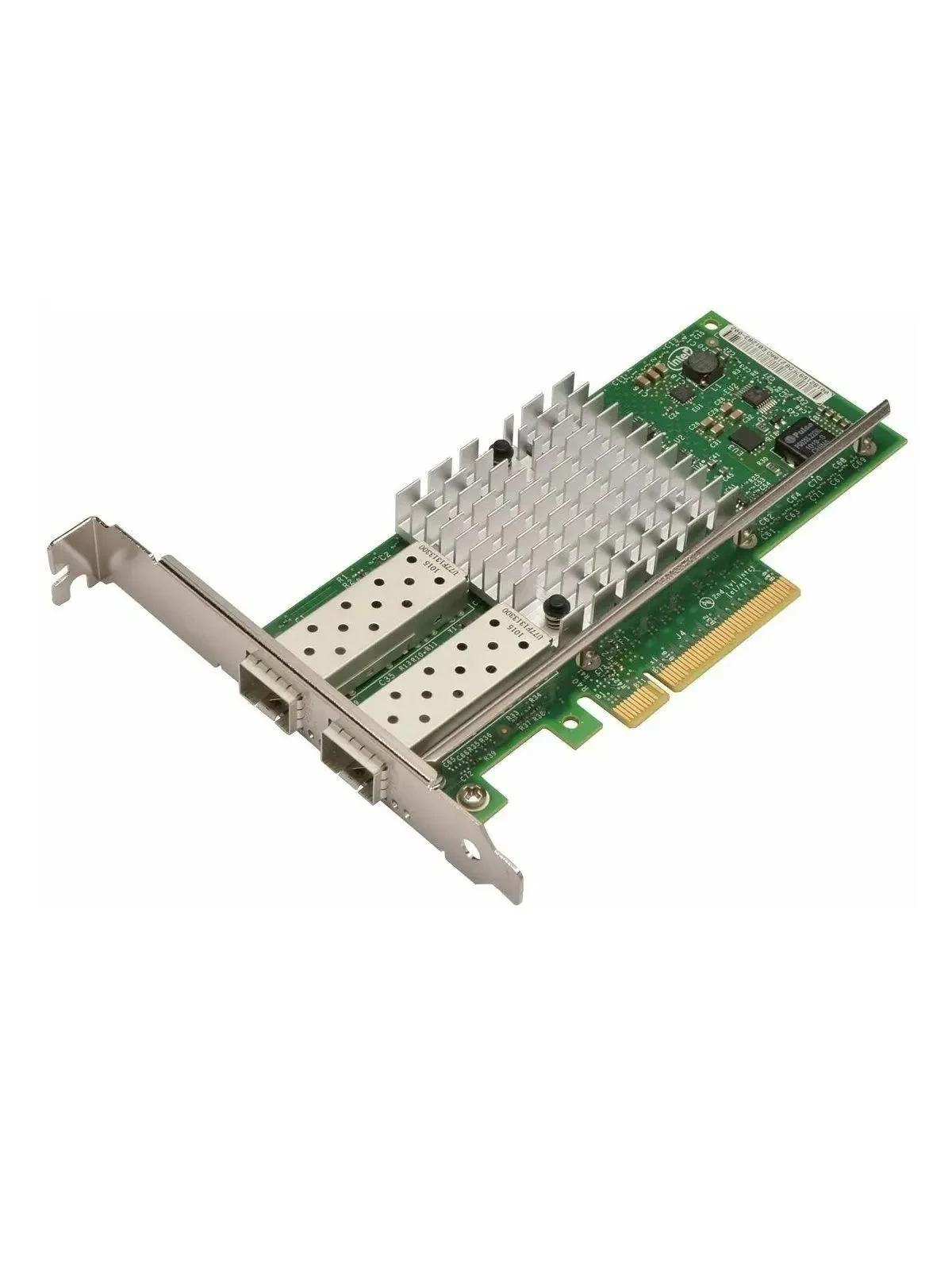 Сетевой адаптер Intel X520-DA2, 10 Гб, 2 порта SFP+, конвергентный, 0-55 °C