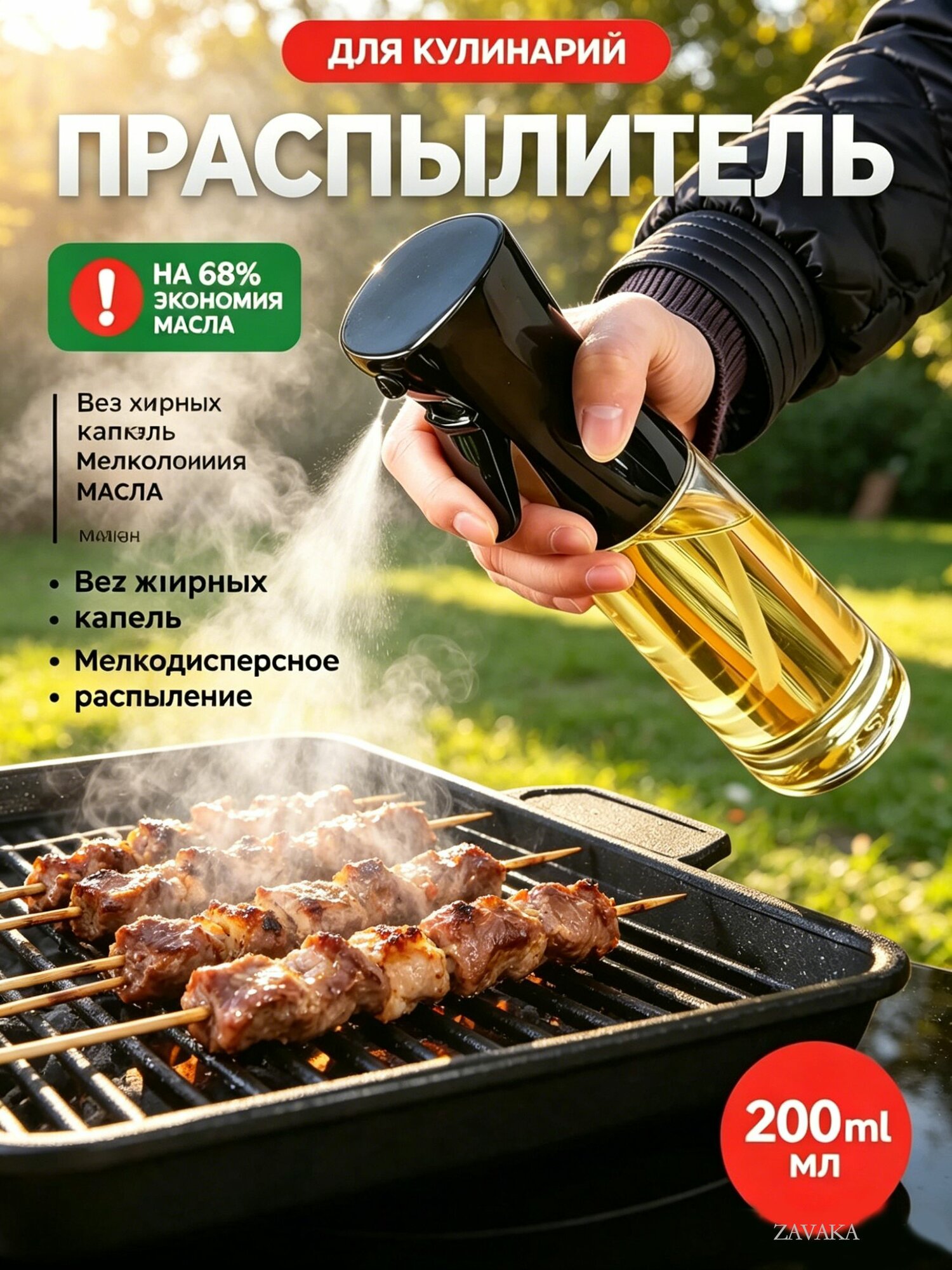 Емкость для масла, 200 мл, 1 шт